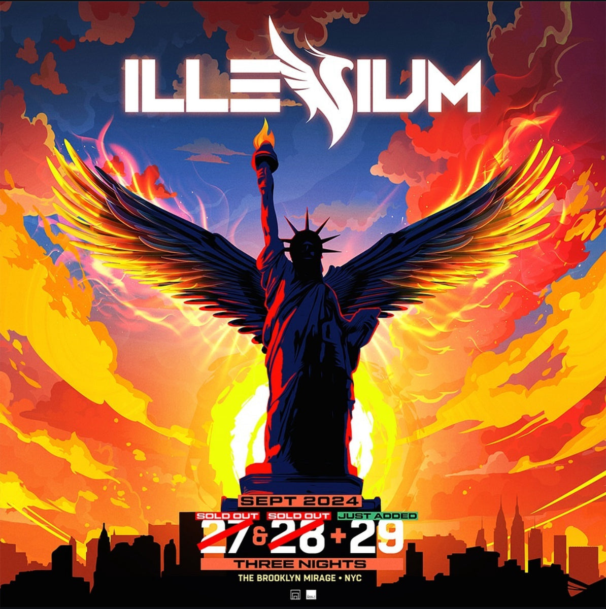 ILLENIUM Tickets - The Brooklyn Mirage at Avant Gardner – Enforce Records
